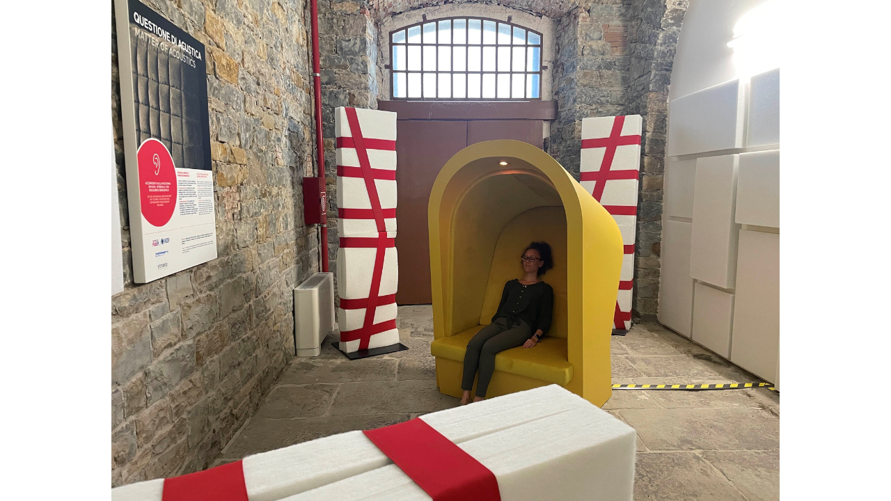 A decompression space at the museum by UniTS | University of Trieste