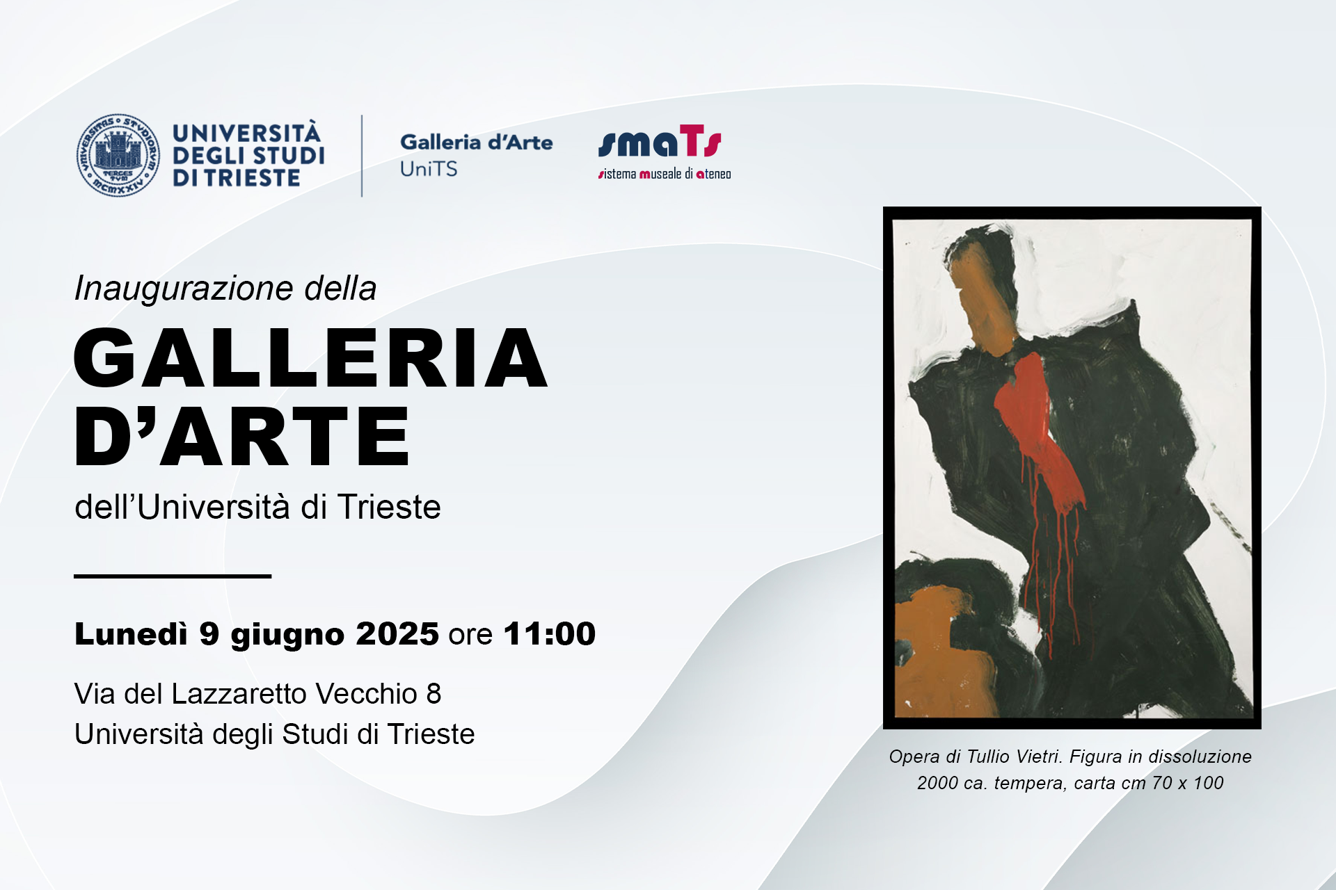Inauguration of the University of Trieste Art Gallery | University of ...