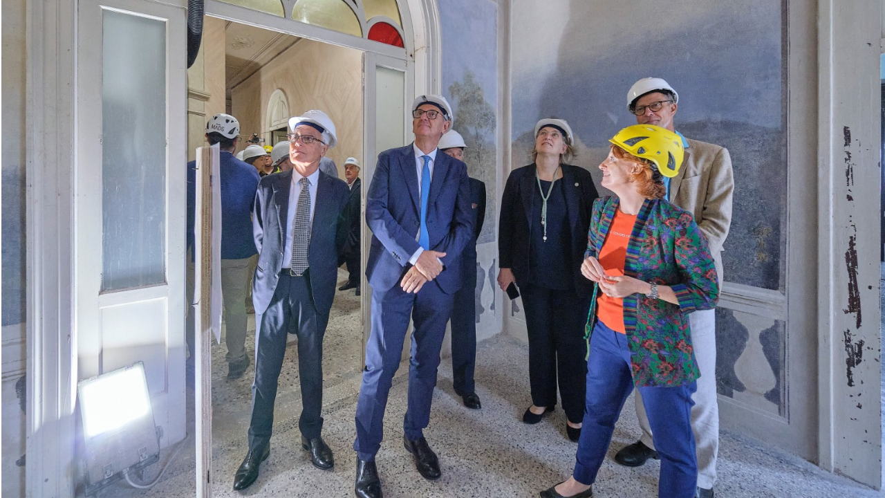 Restoration Work on Villa Sevastopulo, "Castelletto di Monte Valerio ...